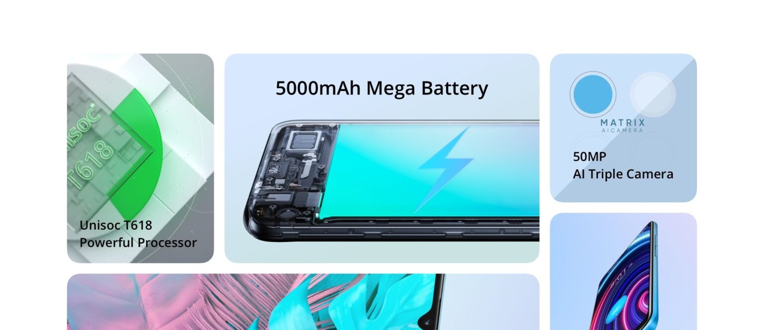 Realme C25Y, 6.5"Large Display, 4GB RAM +128GB Dual nano-Sim Android 11 ...