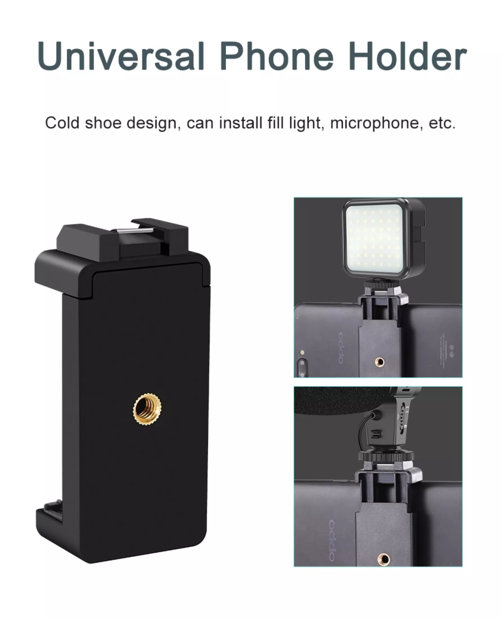 Classic AY-49 Video Making Vlog Tripod Kit With Microphone and And ...