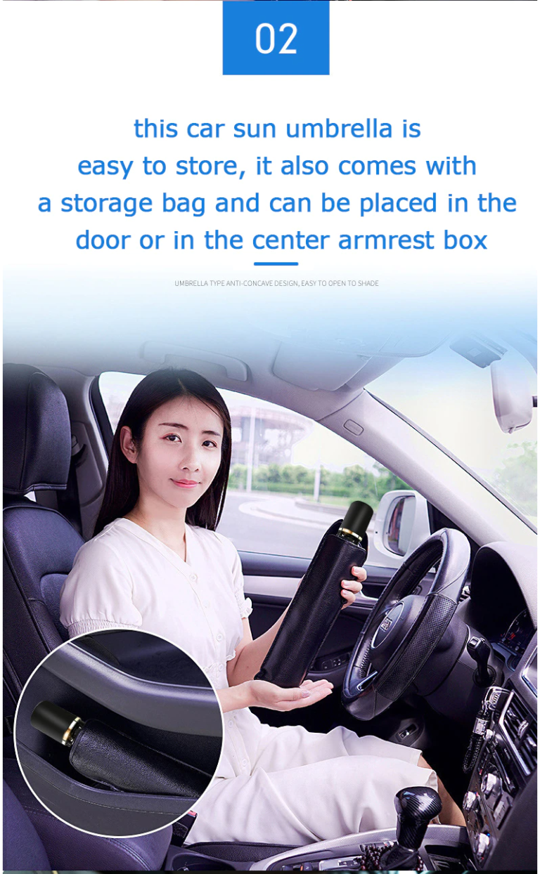 Car Sun Shade Protector Parasol Auto Front Window Sunshade Covers Car ...