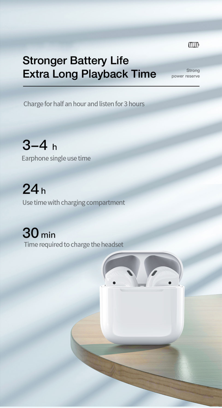 Original Air Pros 4 TWS Wireless Bluetooth Earphones Mini Pod Earbuds ...