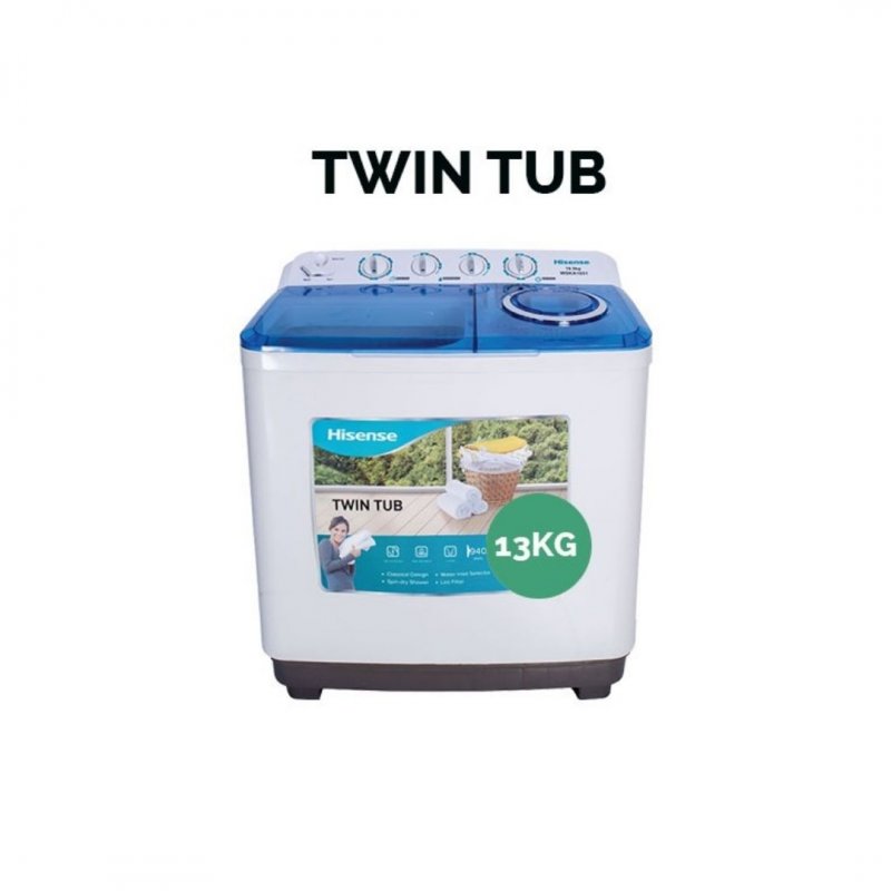 Hisense XPB130-2009SK 13KG Twin Tub Washing Machine - Sophie's Online Shopping