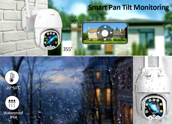 4G SIM Card IP Camera 5MP HD 5X Optical Zoom WIFI Camera Outdoor CCTV ...