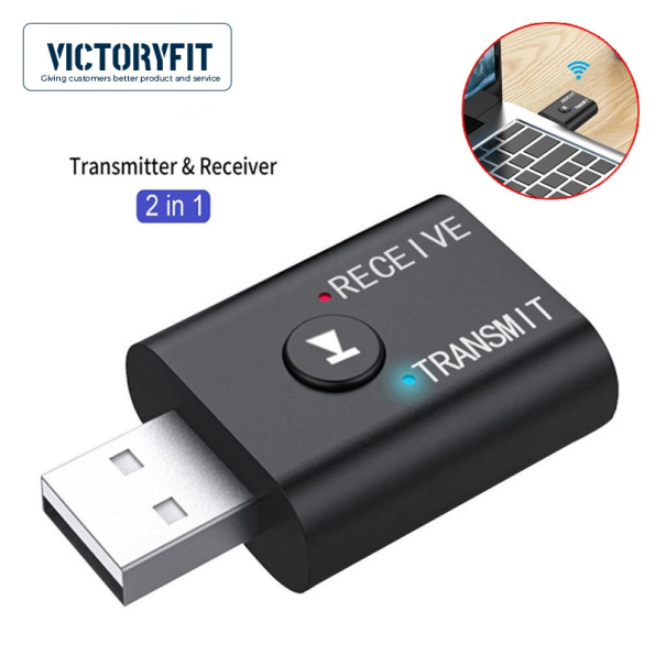 Bluetooth Audio Adapter Bluetooth USB Receiving Transmitter 2-in-1 ...