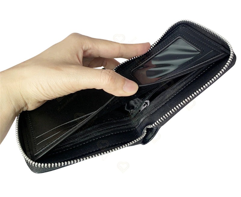 Naruto ANKATSUKI Wallet Black Men Woman KAKASHI Fold Wallets Kids Coin ...