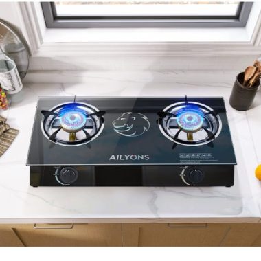 AILYONS/LYONS GS017 Gas Cooker Double Burner Gas stove Super Infrared ...