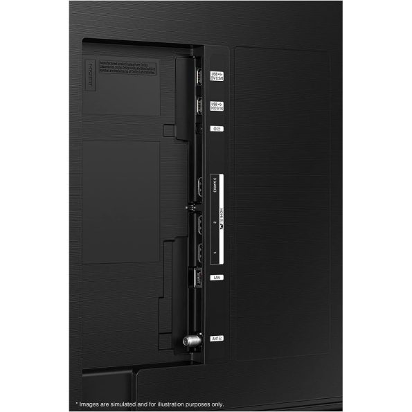 Samsung 75CU8000, 75" Class Crystal UHD 4K CU8000 Series PurColor Ultra ...