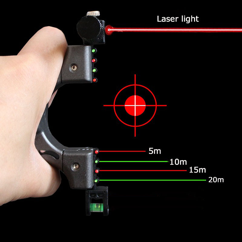 High Precision Slingshot Laser Aiming Professional Resin Bow Catapult ...