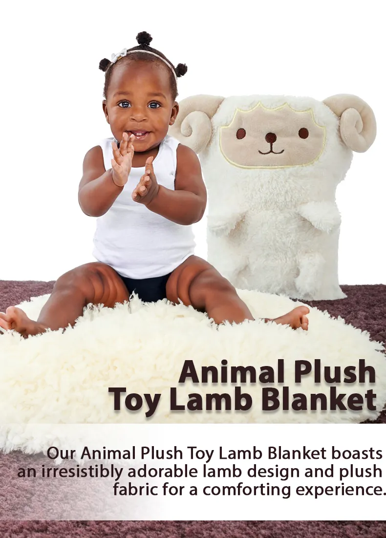 Animal Plush Toy Blanket - Sophie's Online Shopping
