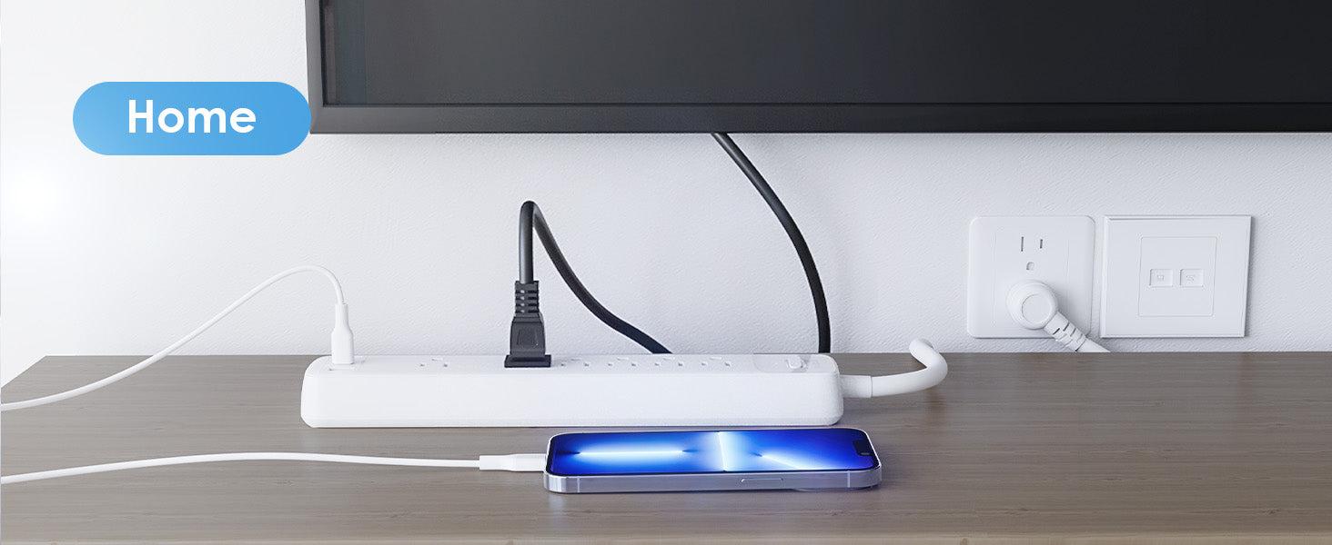 Oraimo PowerHub Smart Fast Charging 4 AC Outlets 3 USB Ports UK Massive Extension Socket ...