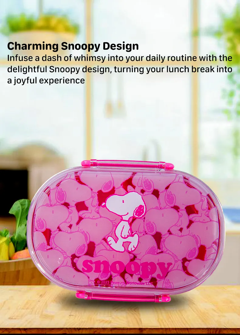 Snoopy Collection Lunch Box – 650mL - Sophie's Online Shopping