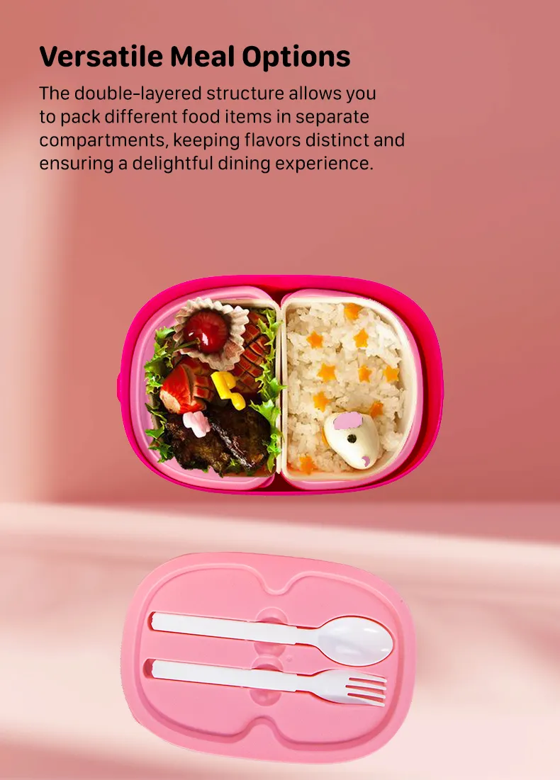 Snoopy Collection Double Layered Bento Box - 1600mL - Sophie's Online ...