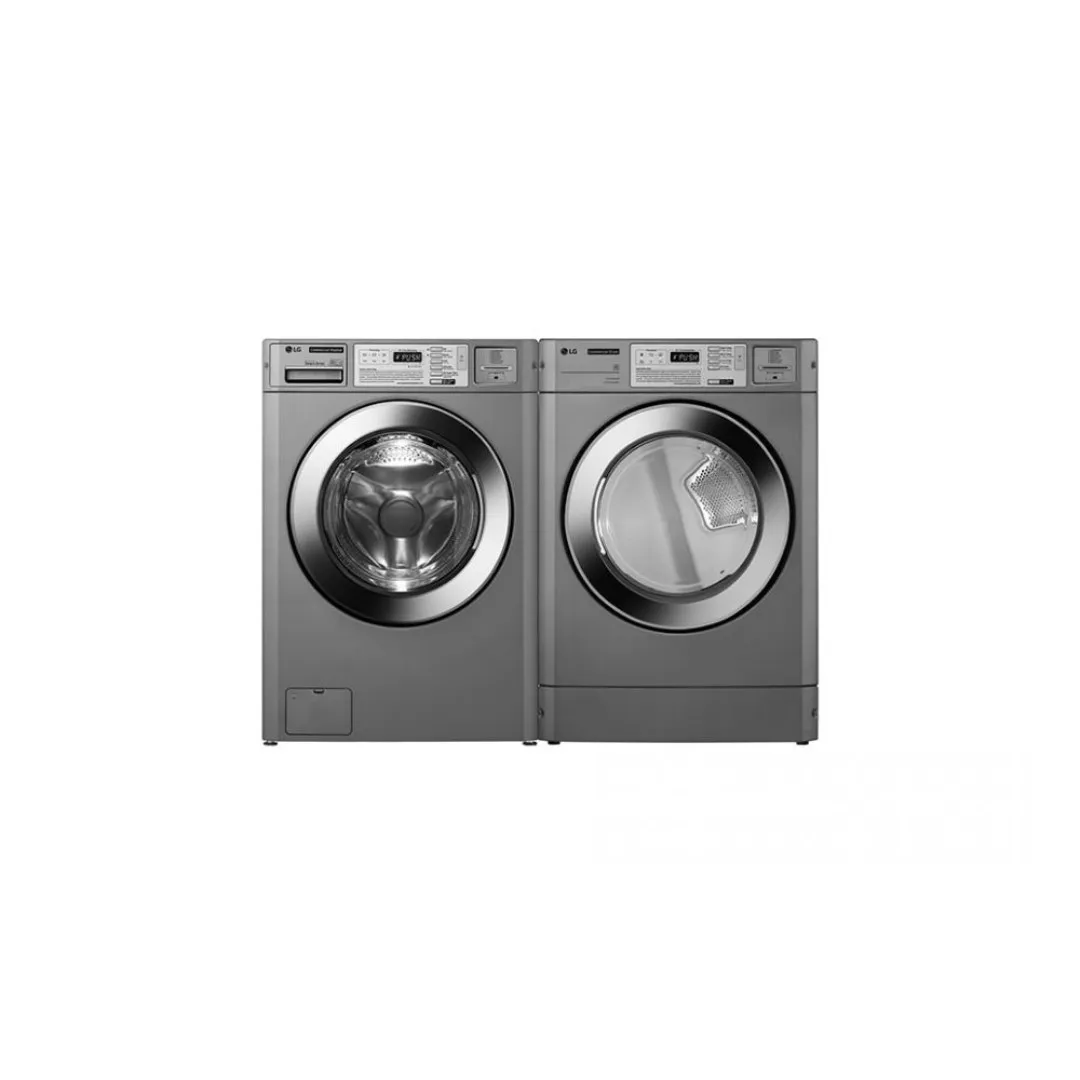 LG COMM WM F/L FH069FD2MS 10.5Kg Commercial Washer and Dryer SLV WIFI ...