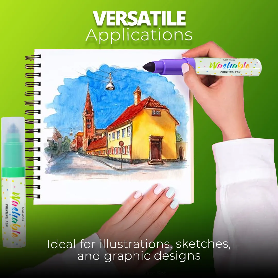 12 Color Marker Set - Sophie's Online Shopping