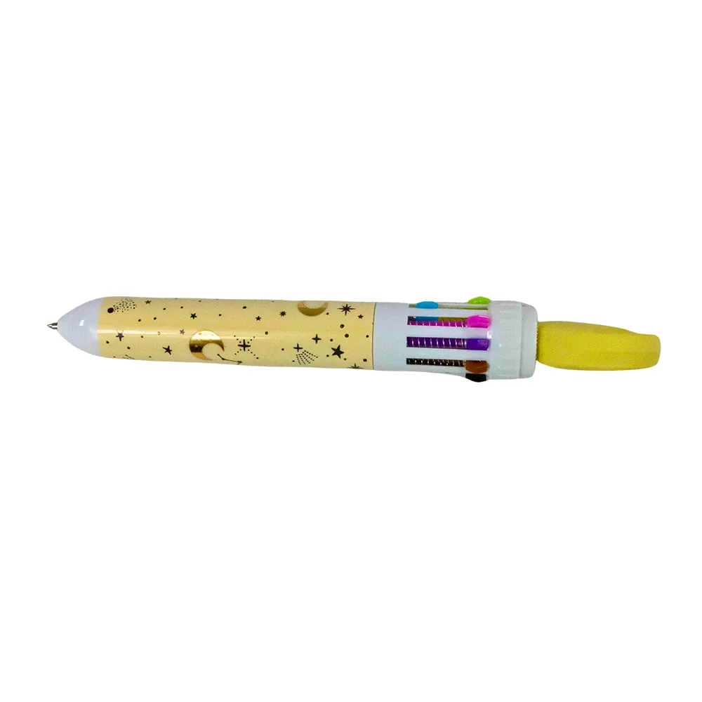 Golden Moon Series 10-Color Ballpoint Pen - Sophie's Online Shopping