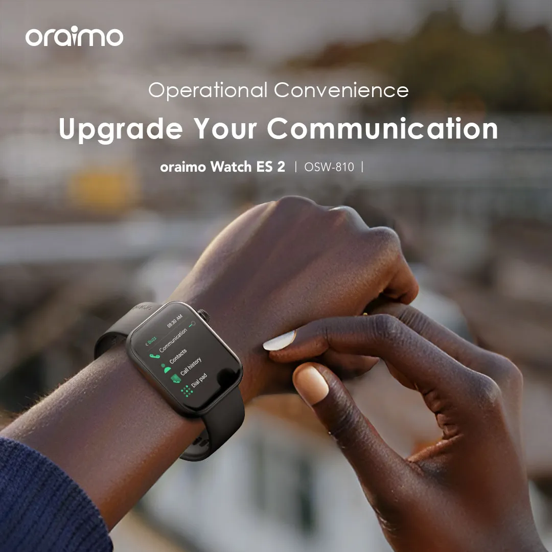 Oraimo Watch ES 2 OSW-810 1.95" AMOLED IP68 Smart Watch - Sophie's ...