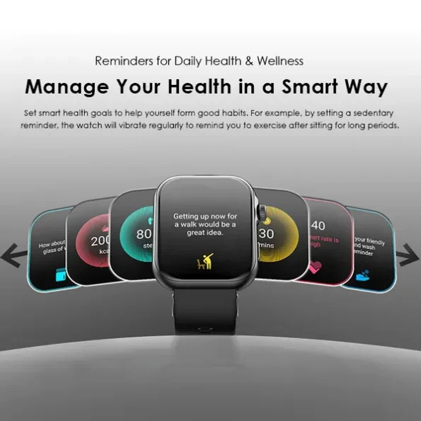 Oraimo Watch ES 2 OSW-810 1.95" AMOLED IP68 Smart Watch - Sophie's Online Shopping