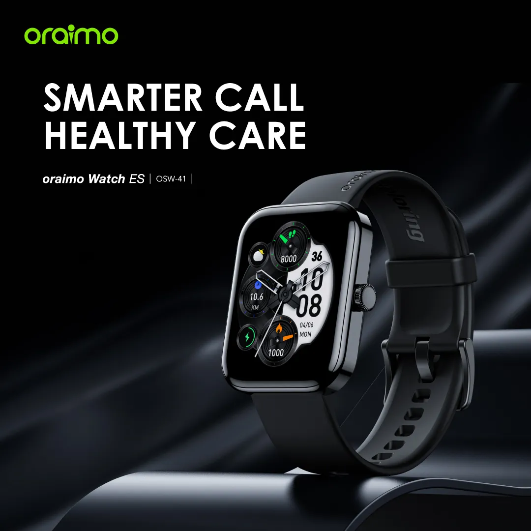 Oraimo Watch ES OSW-41 1.78″ AMOLED IP68 Smart Watch - Sophie's Online ...
