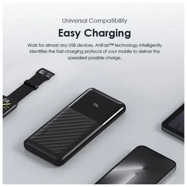 Oraimo Toast 10 Byte II (OPB-P120D), 10000mAh 12W Power Bank - Sophie's ...