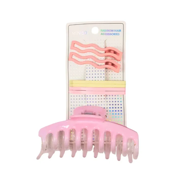 Gradient Color Hair Claw Clips (7 pcs) - Sophie's Online Shopping