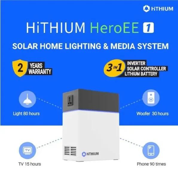 Hithium HeroEE1 Power Station Lithium 3 In 1 Inverter+Battery+Solar ...