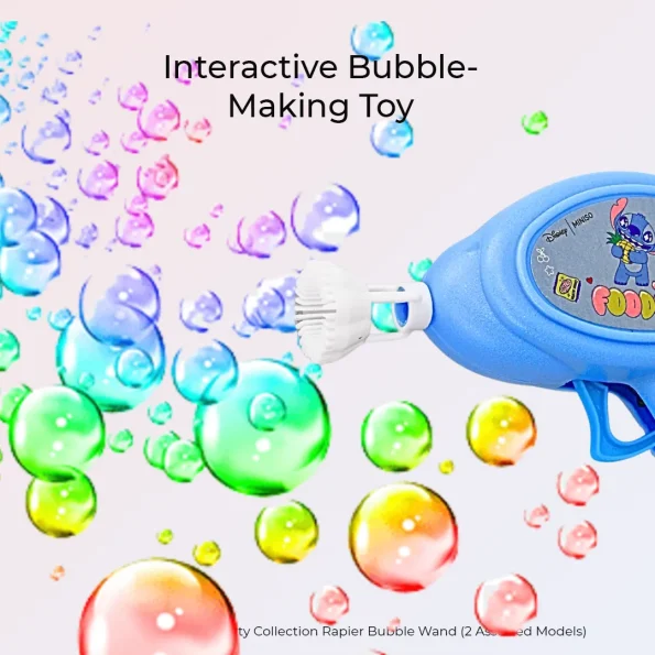 Disney Stitch Dinner Party Collection Inertia Bubble gun (A) (2 Assorted Models) - Sophie's ...