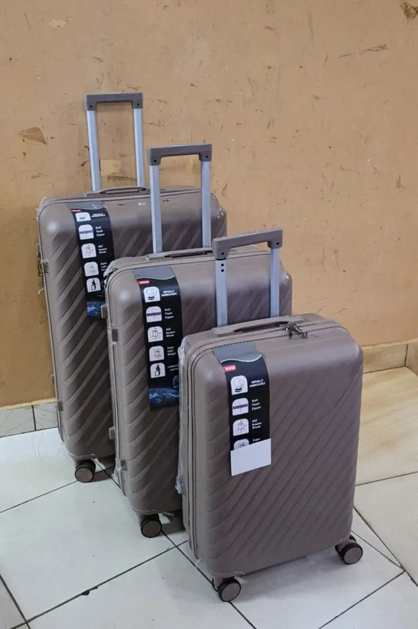 SIZE 1 Fashionable Quality Unbreakable Rubber Travel Suitcase 3-in-1 ...